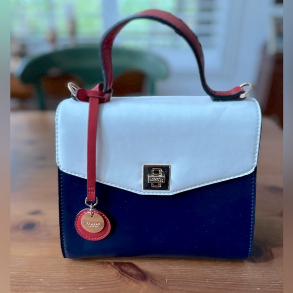 Dune London | Bags | Dune London Red White Blue Handbag | Poshmark